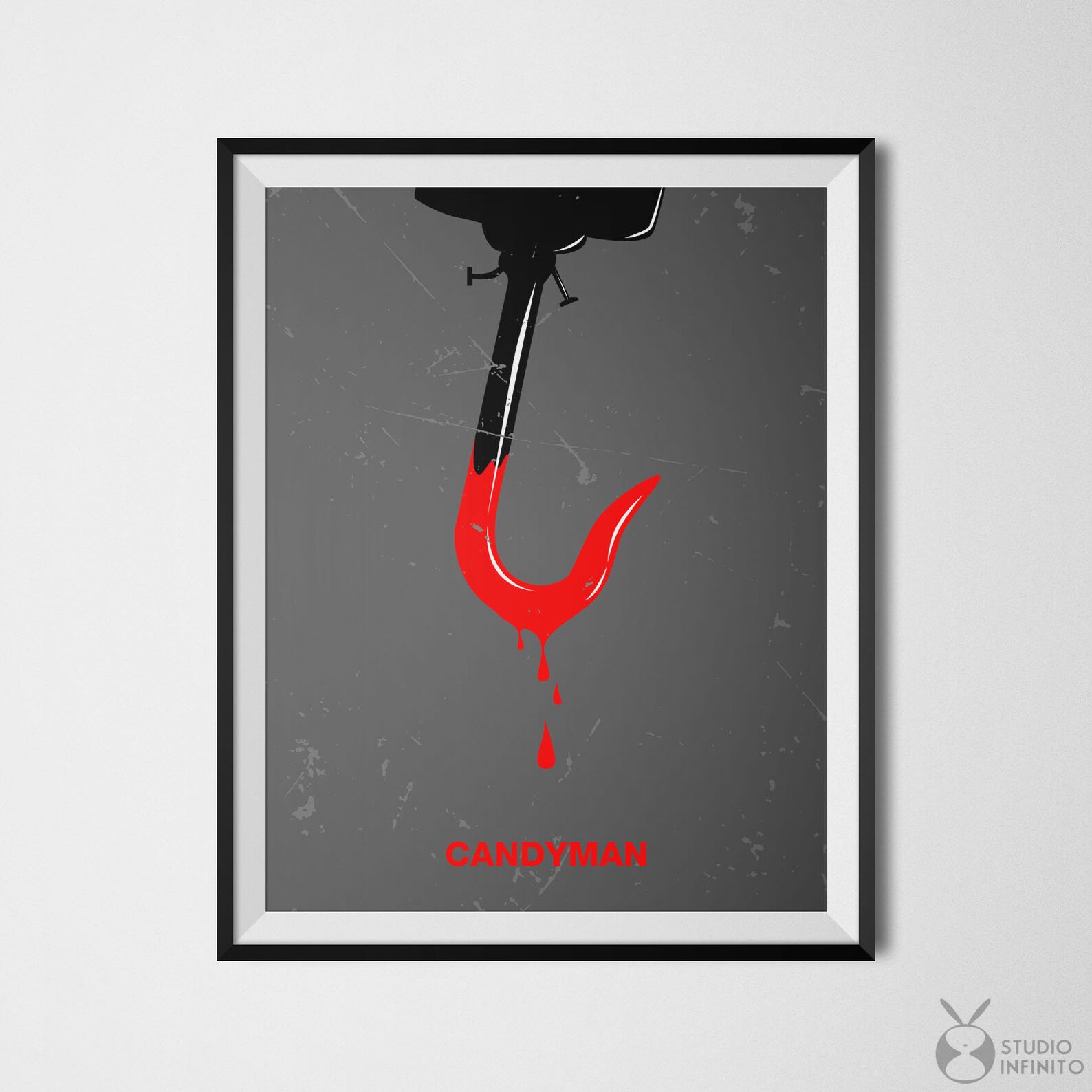 Candyman movie poster Candyman Horror film Candyman hook | Etsy