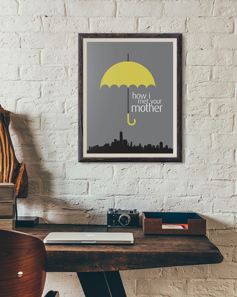 How I Met Your Mother HIMYM Poster Barney Stinson Robin | Etsy