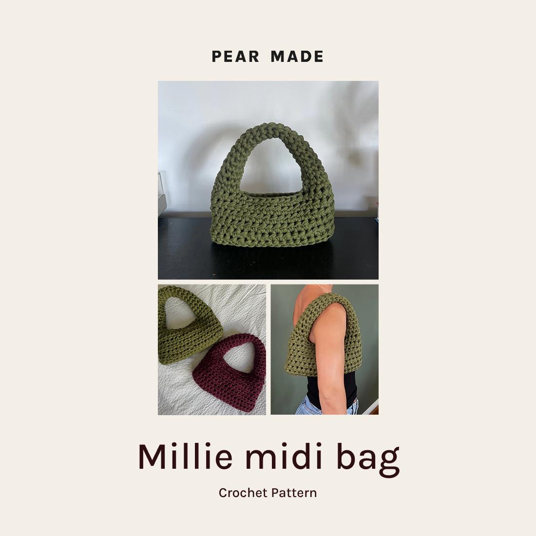 Millie Midi Crochet Bag Pattern (with Video Tutorial) – Beginner ...