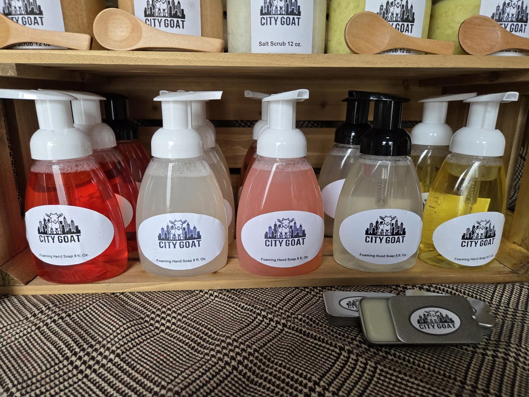 City Goat Foaming Hand Soap - Etsy
