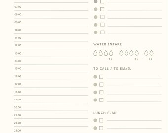 Simple and Effective Printable Daily Planner That Will Help You Stay ...