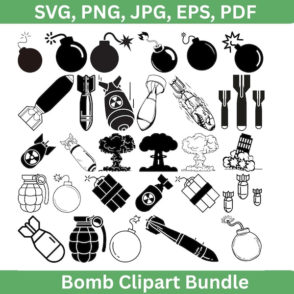 Bomb Svg - Etsy