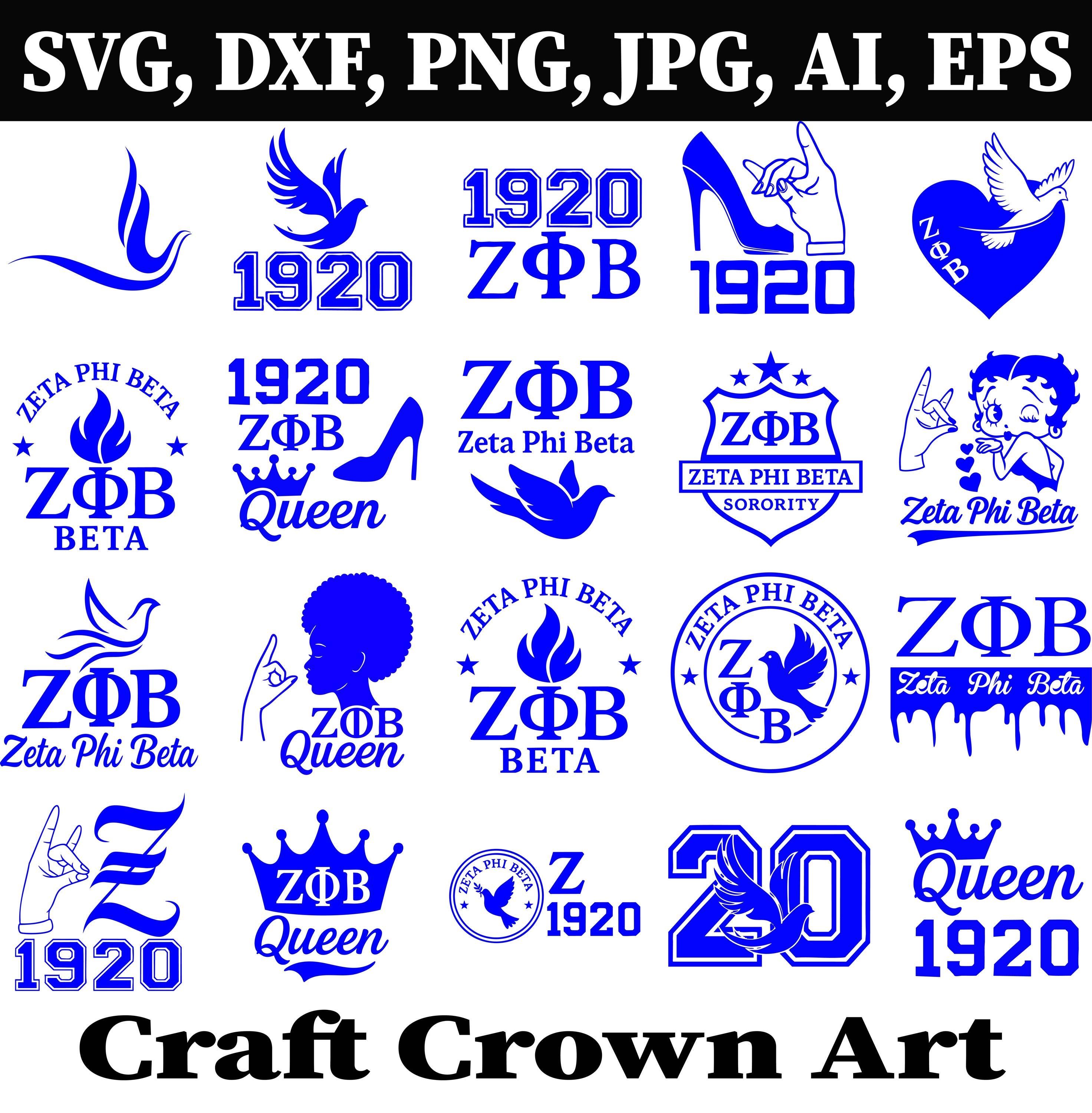 Zeta Phi Beta SVG, Sorority Svg, Zeta Shirts, 1920 Zeta Svg, Zeta Phi ...