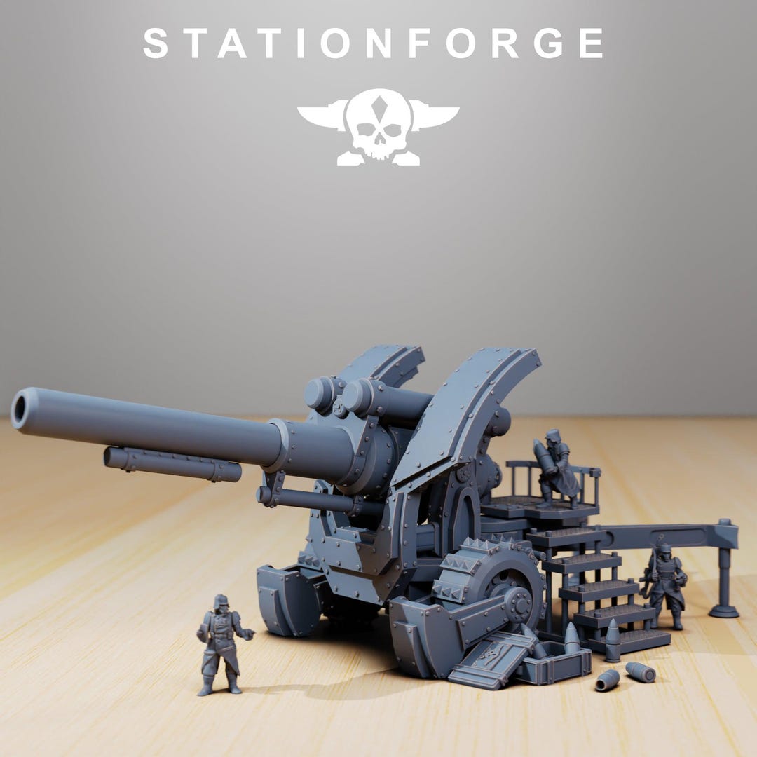 Grimguard Artillery 3d Print Table Game Wargame Standard Size Set of 3 ...
