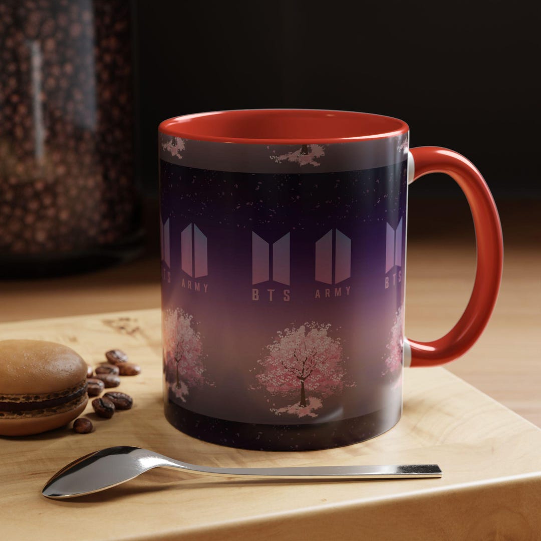 BTS Army Mug, K-pop Coffee Cup, Gift for Fans, Home Decor, Birthday ...
