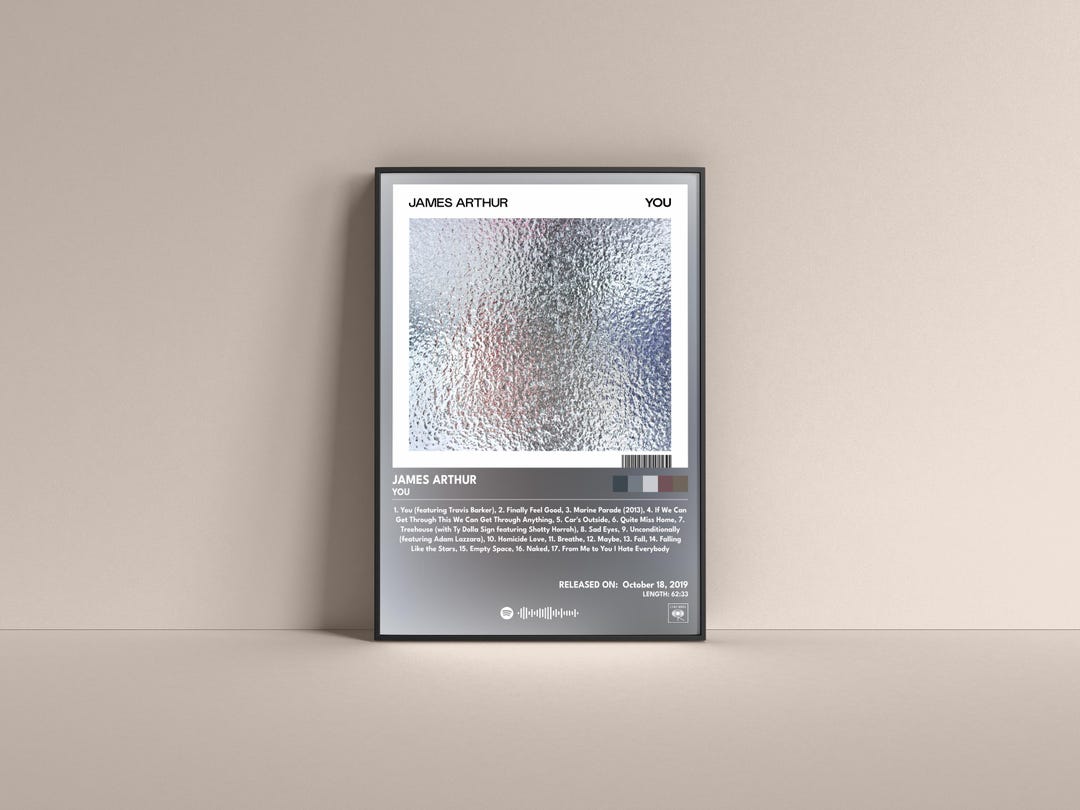 James Arthur You Poster, James Arthur You Gift Poster, James Arthur You ...