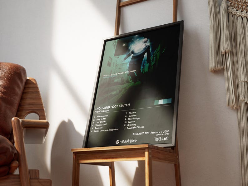 Thousand Foot Krutch Phenomenon Album Poster, Music Print (digital or ...
