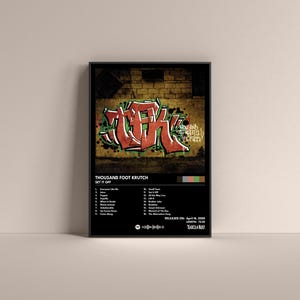 Thousand Foot Krutch Set It off Poster, TFK Gift Poster, Thousand Foot ...