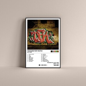 Thousand Foot Krutch Set It off Poster, TFK Gift Poster, Thousand Foot ...