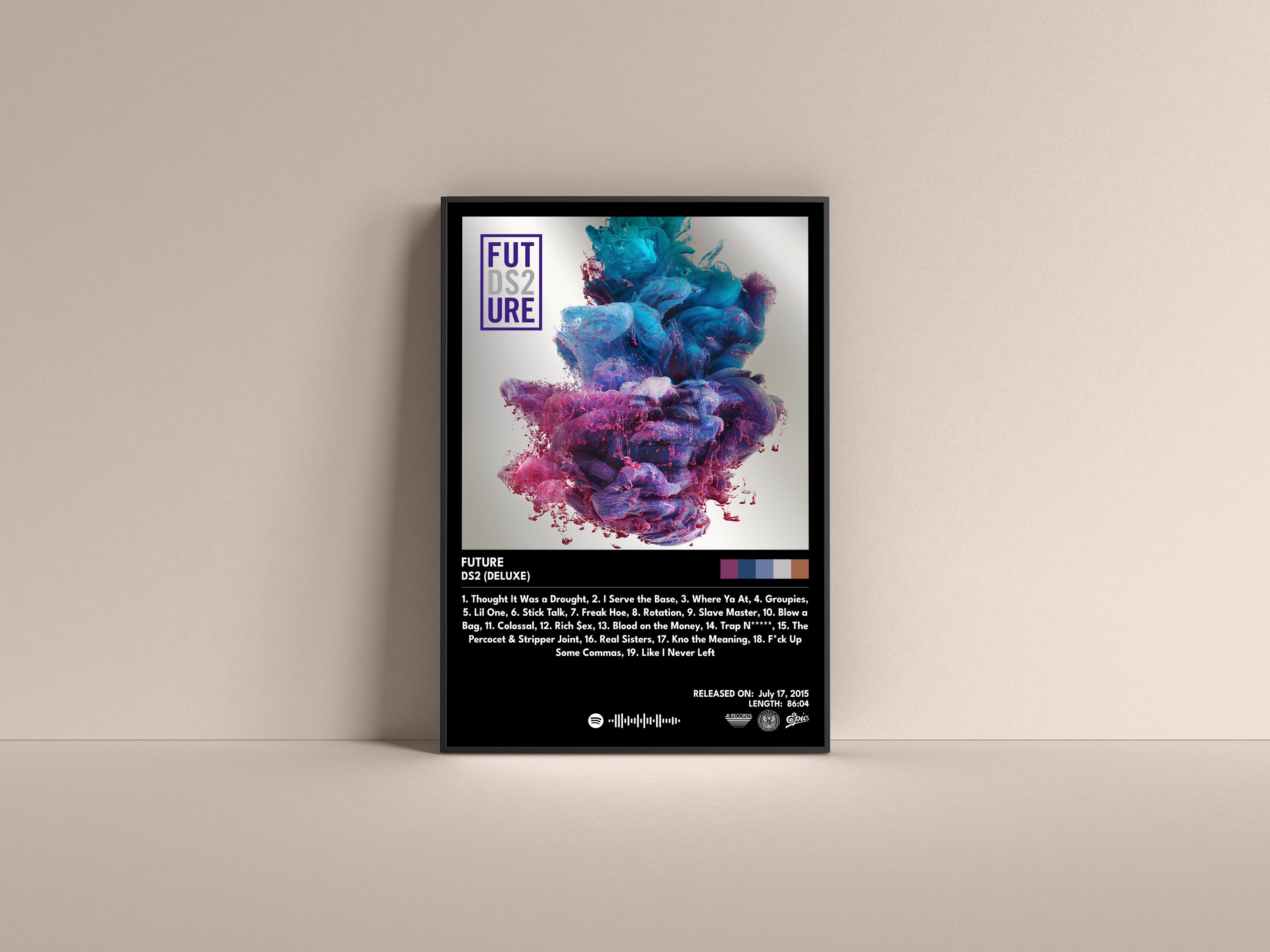 Future DS2 (deluxe) Poster, Future DS2 (deluxe) Gift Poster, Future DS2 ...