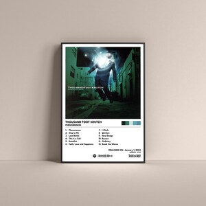 Thousand Foot Krutch Phenomenon Album Poster, Music Print (digital or ...