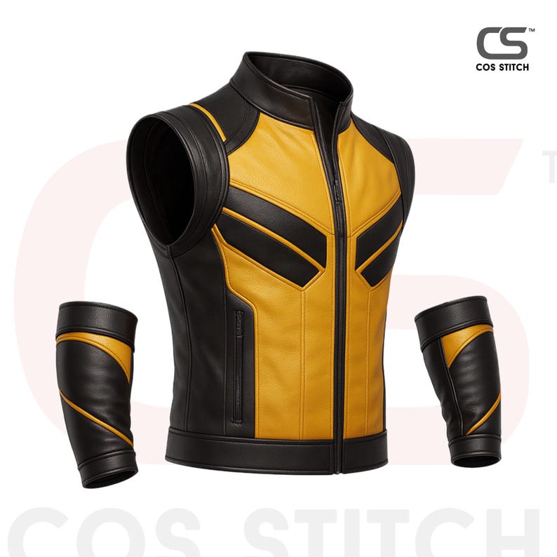 Wolverine Inspire Leather Vest X Men Cosplay Jacket Cosplay Costume ...
