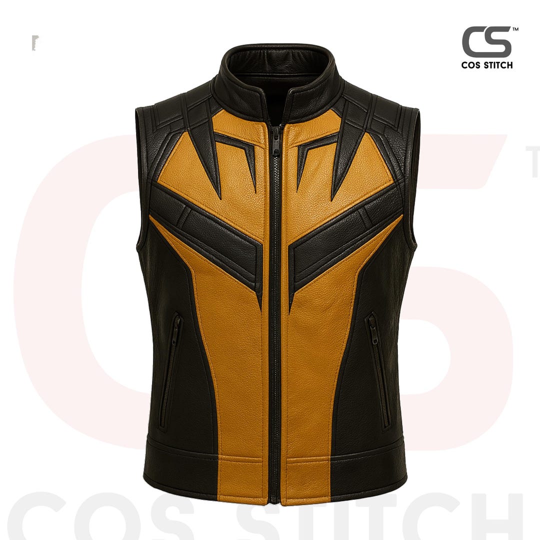 Wolverine Leather Vest: X-men Cosplay Biker Costume - Etsy UK