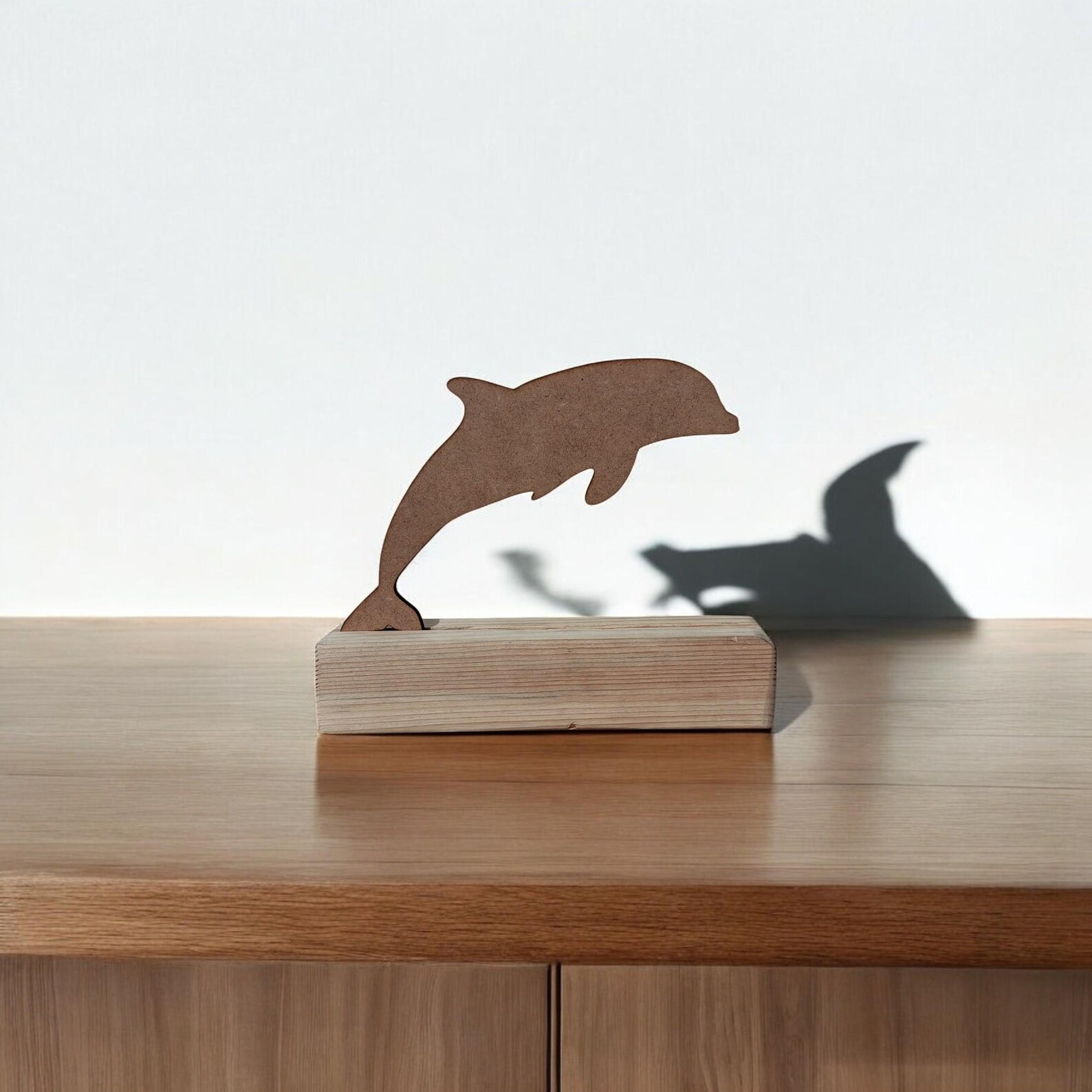 Dolphin Tabletop Shelf Decor, Ocean Desk Statue - Etsy