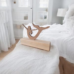 Mermaid Tabletop Decor, Wooden Shelf Sculpture, Beach Lover Gift, Ocean ...