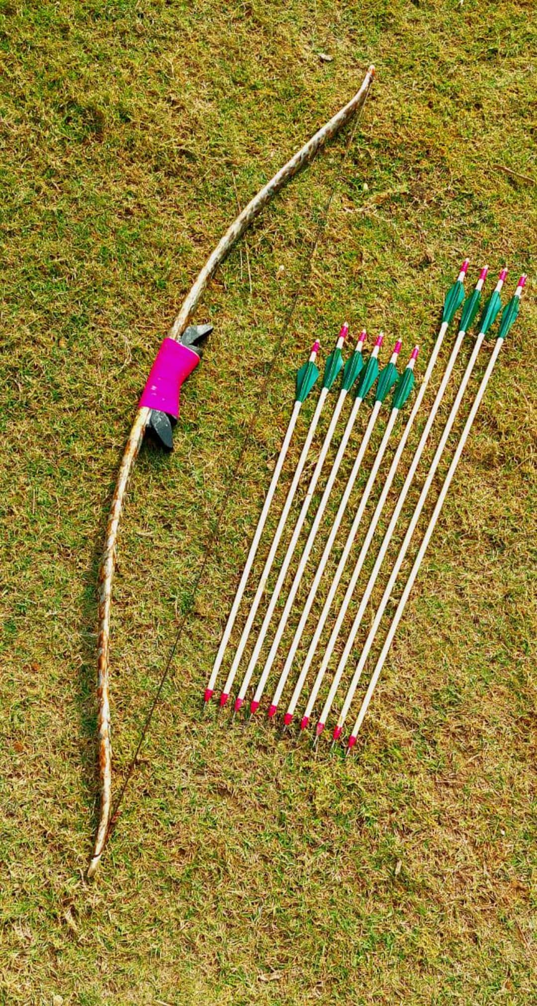 Handcrafted Mulberry Wood Recurve Bow – Customizable Archery Bow ...