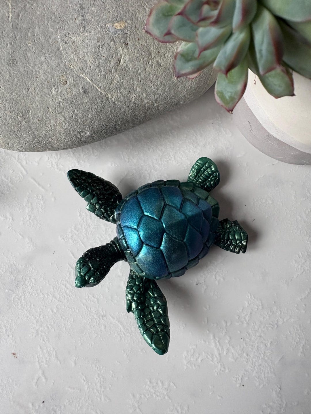 Small Resin Sea Turtles – Handmade Ocean-inspired Decor - Etsy