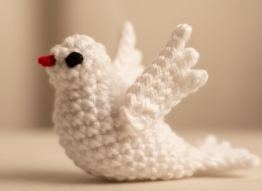 Doves of Peace in Love Crochet Pattern – Amigurumi Dove Tutorial PDF - Etsy