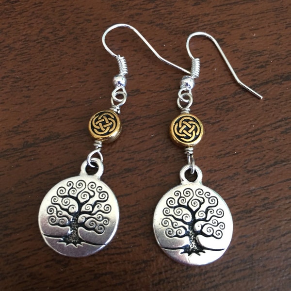 Tree of Life Earrings - Etsy