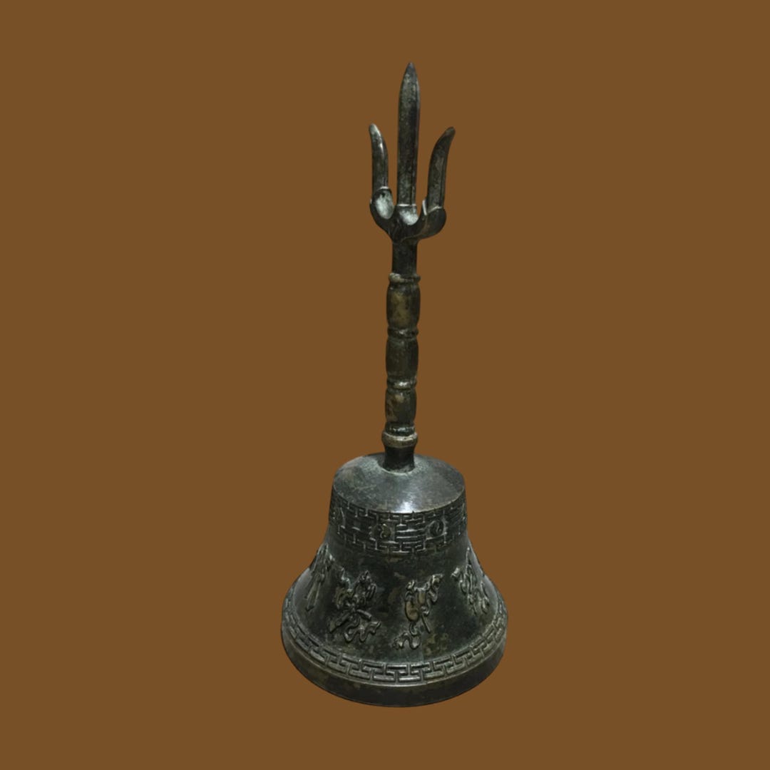 Antique Antique Craftsmanship Copper Material Eight Treasures Vajra ...