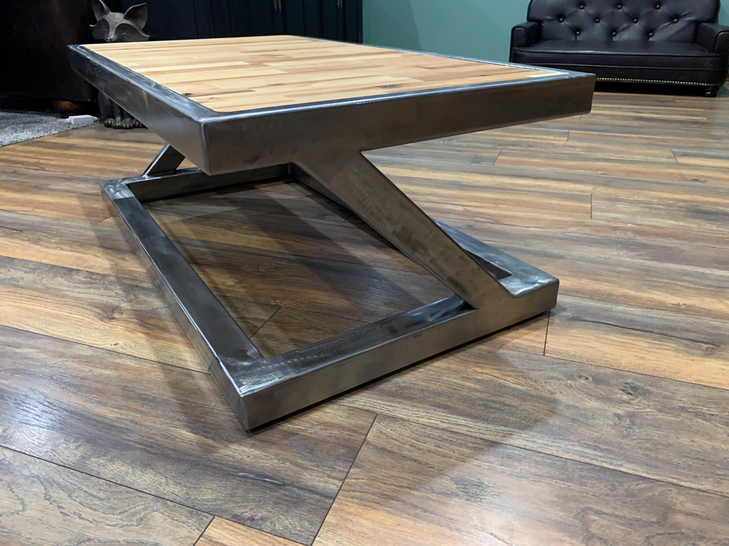 Coffee Table , Modern , Metal , Industrial - Etsy