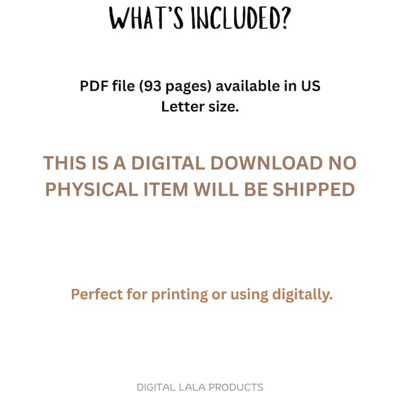 2026 Digital Planner, Monthly Daily, Minimalist Dated Planner ...