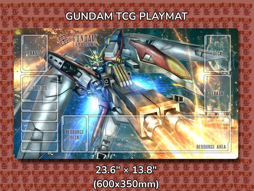 Zero Buster Gundam TCG Playmat - Etsy