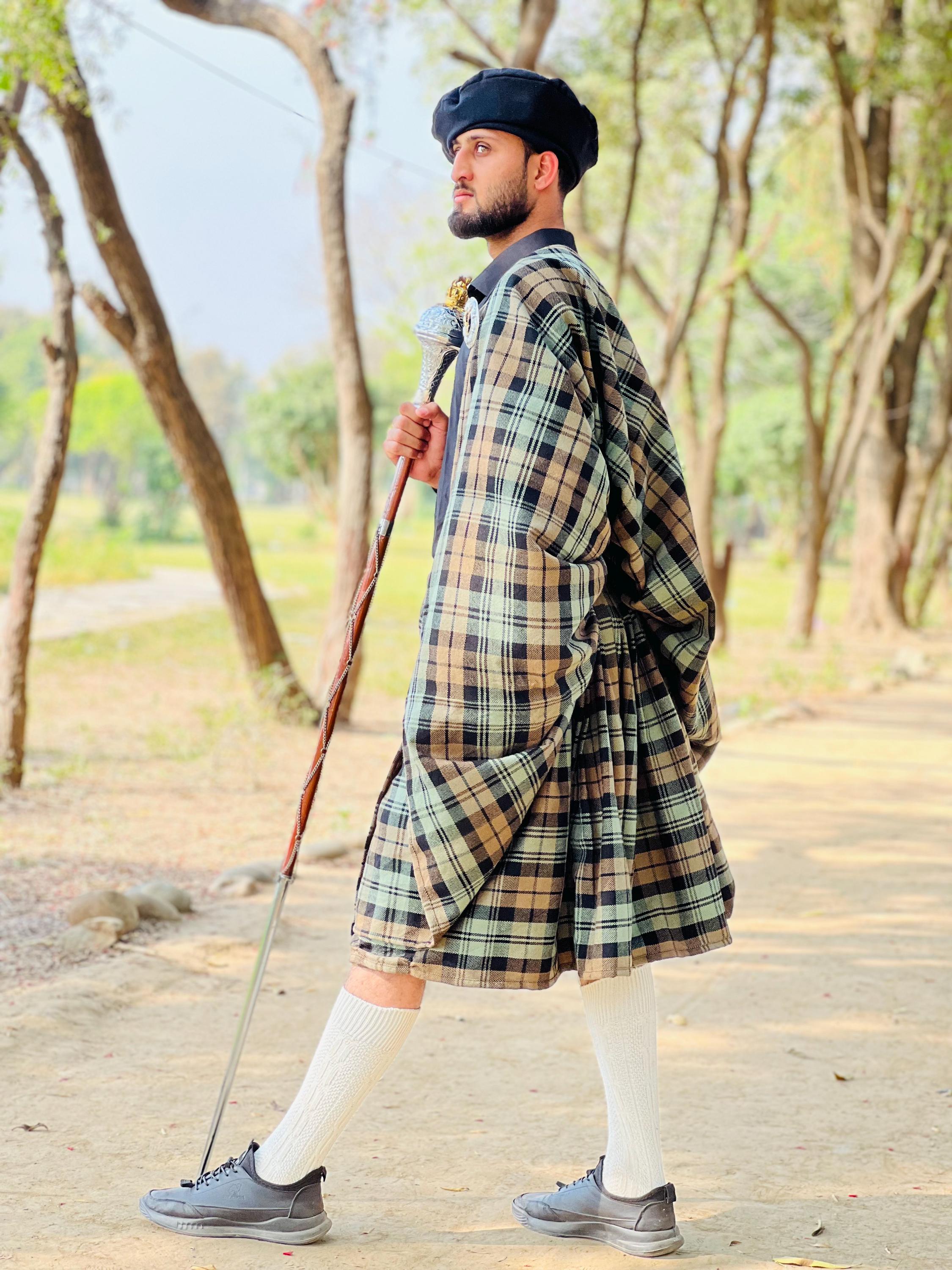 Traditional Scottish Great Kilt Handmade Highland Great Kilt Acrylic ...