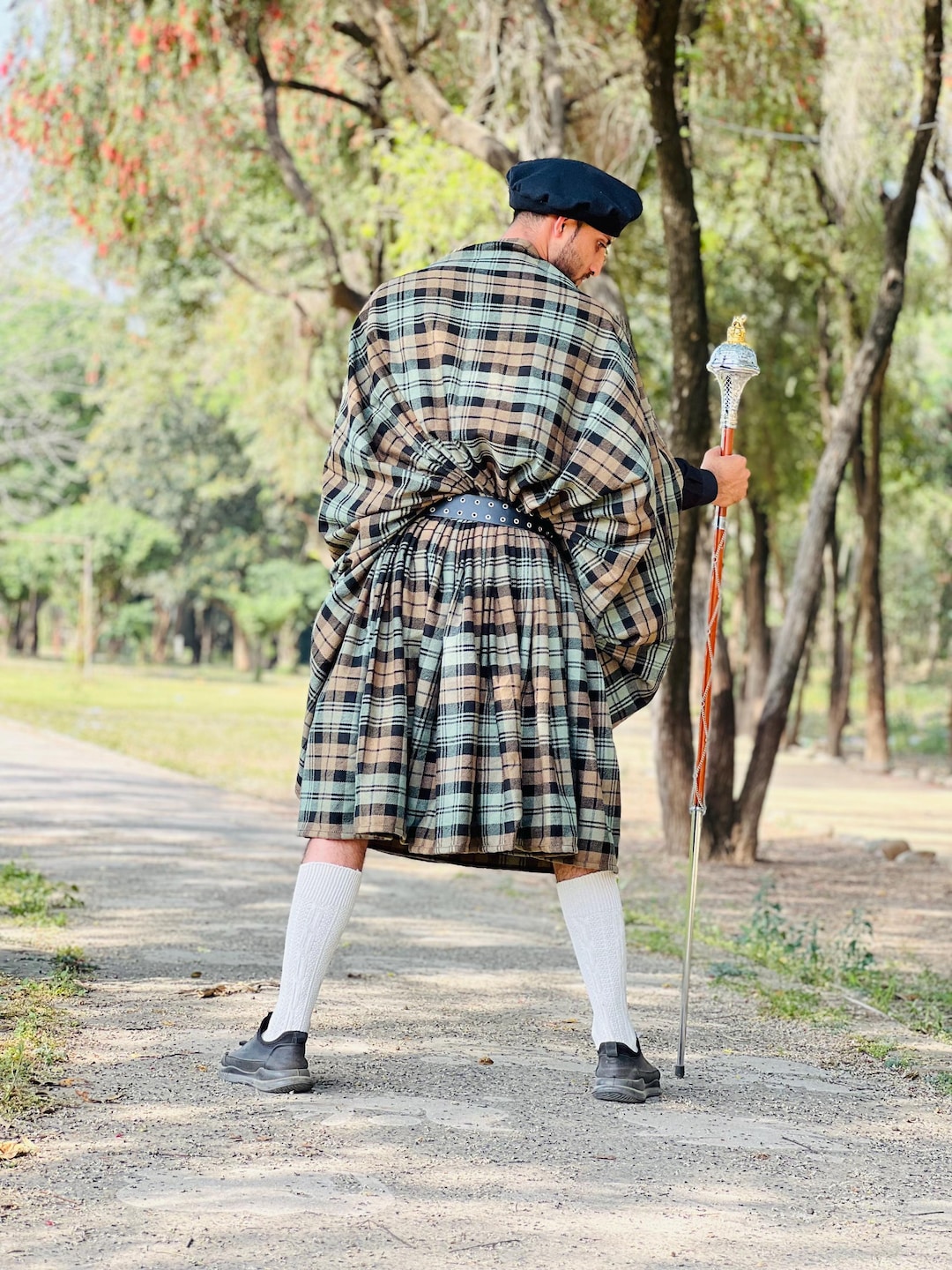 Traditional Scottish Great Kilt Handmade Highland Great Kilt Acrylic ...