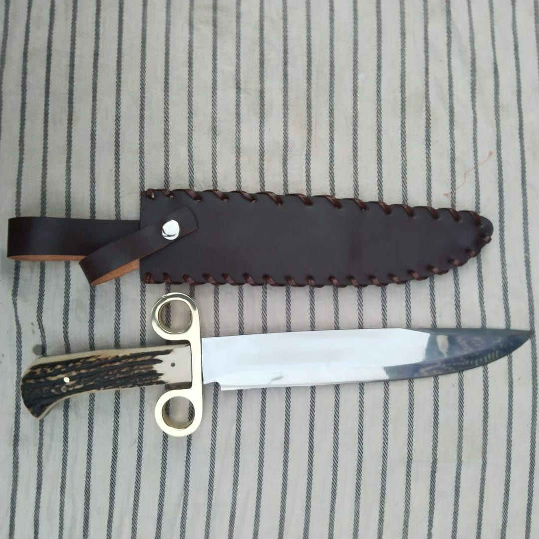 Tombstone Double Ring Guard Bowie Knife: Ike/billy Clanton Movie ...
