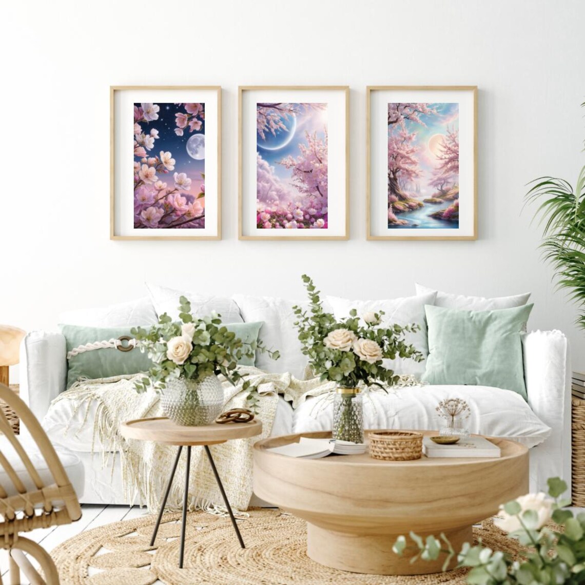 Botanical Art Print | Floral Cottagecore Decor (digital Download) - Etsy