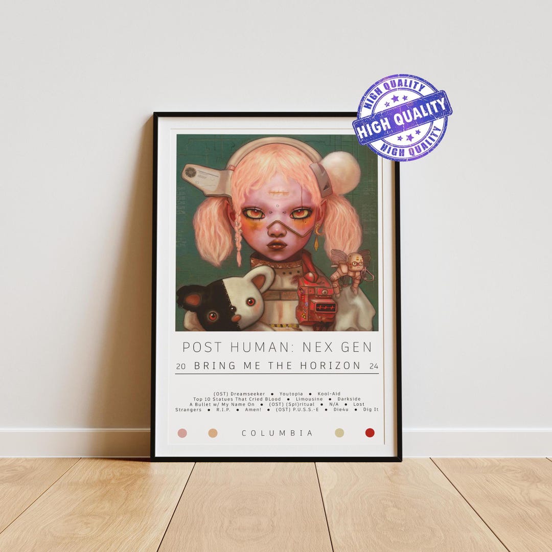 Bring Me the Horizon Poster | Post Human Nex Gen Poster | Album Poster ...