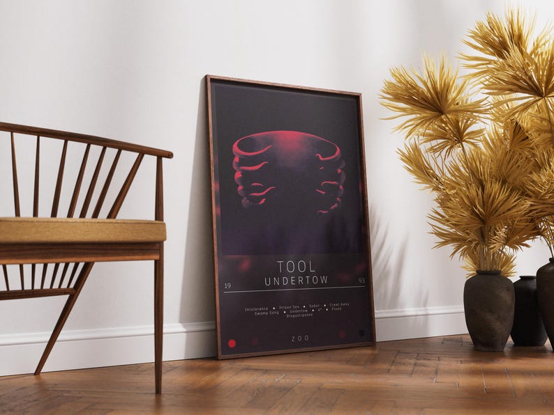 Tool Poster | Undertow Poster | Album Poster Prints | Wall Decor ...