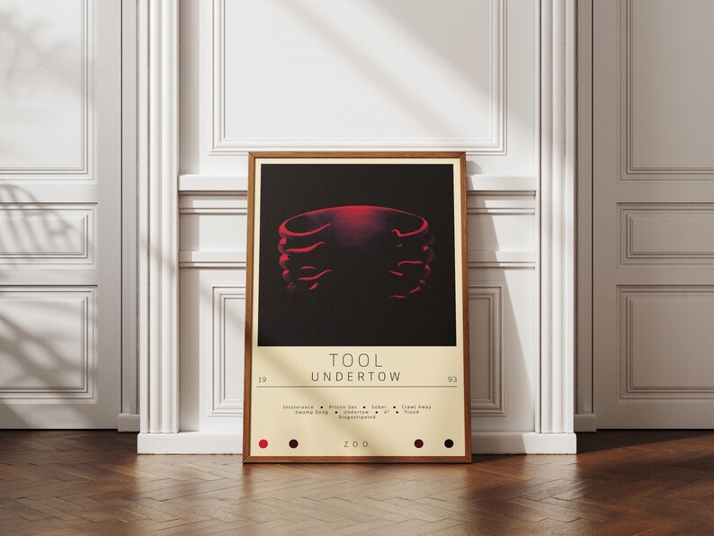 Tool Poster | Undertow Poster | Album Poster Prints | Wall Decor ...