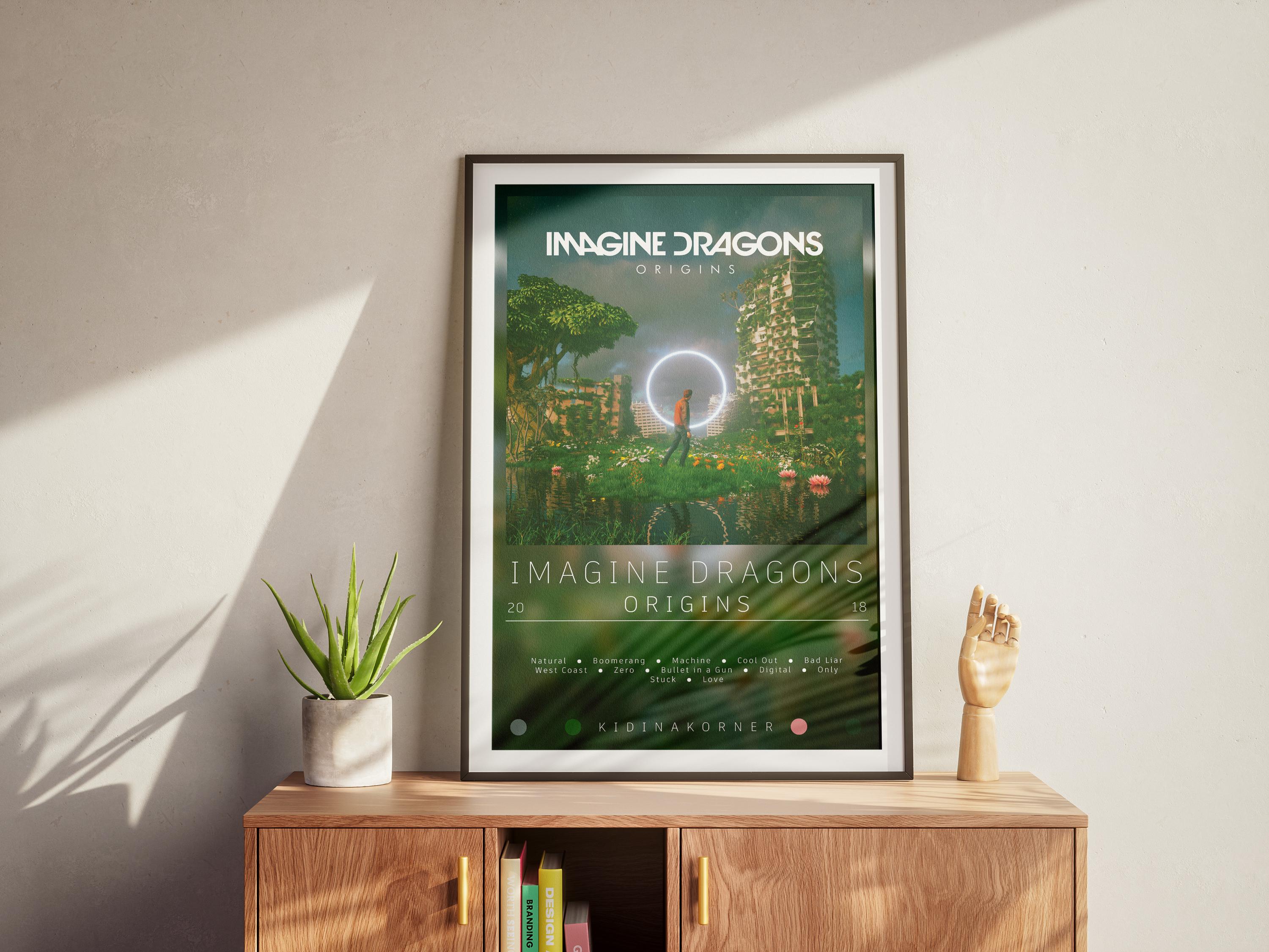 Imagine Dragons Poster | Origins Poster | Album Poster Prints | Wall ...