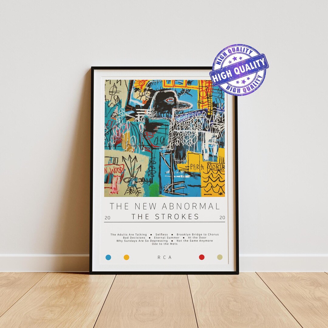 The Strokes Poster | the New Abnormal Poster | Album Poster Prints ...