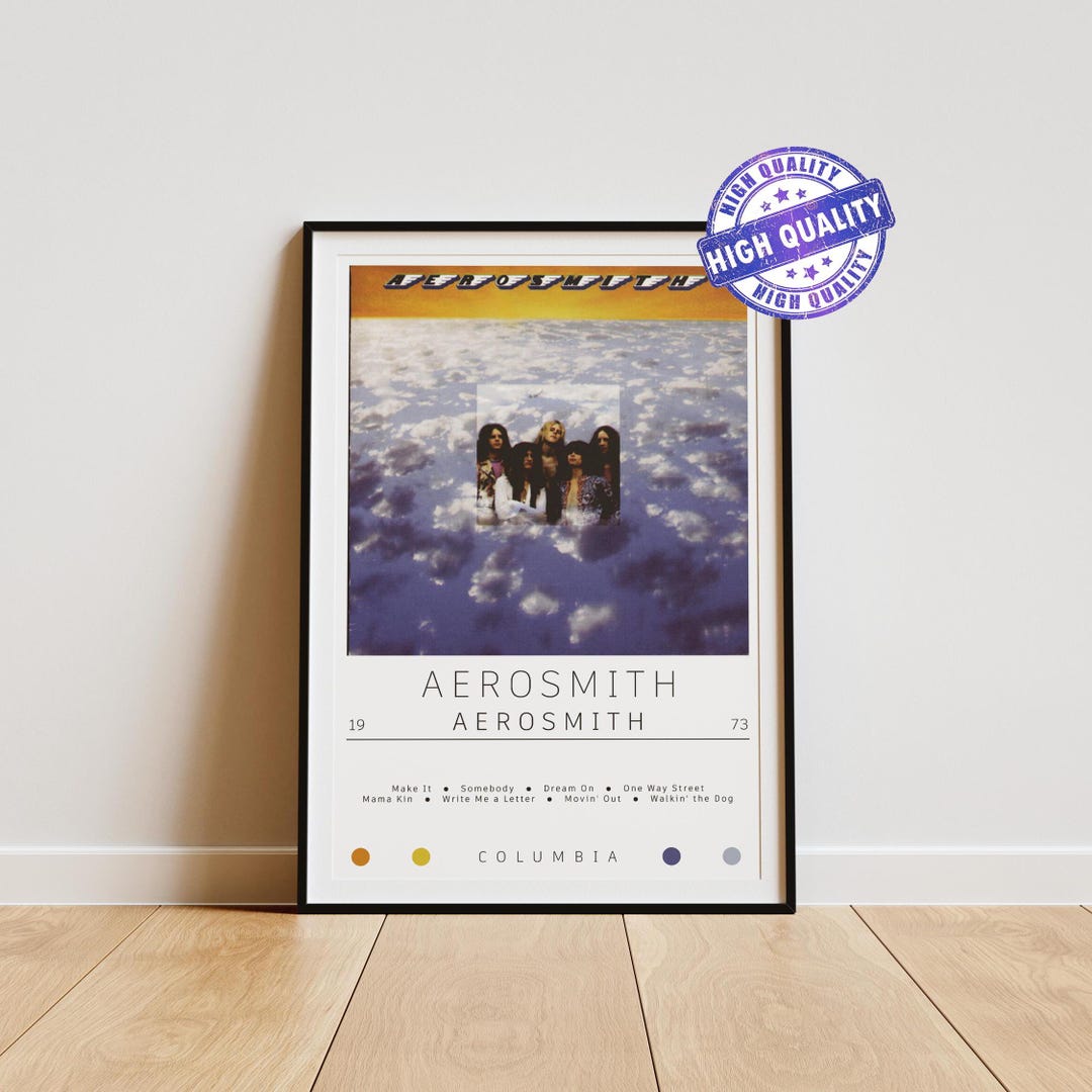 Aerosmith Poster | Aerosmith Poster | Album Poster Prints | Wall Decor ...