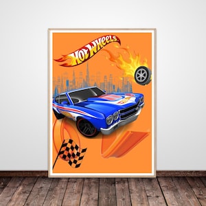 hot wheels background template