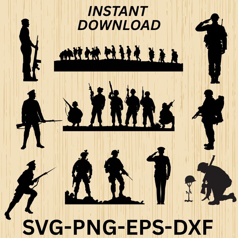 Army SVG \ Anzac Day SVG \ Military SVG \ American Troops Svg \ Anzac ...