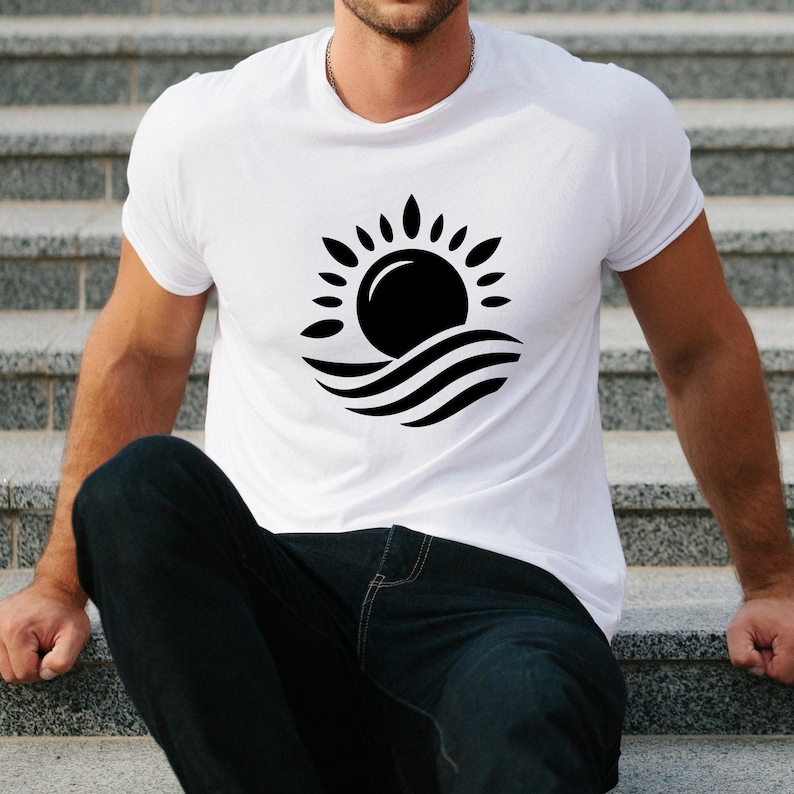 Sunrise SVG Bundle \ Sunrise Cut Files \ Sunset SVG \ Sunshine Wave SVG ...