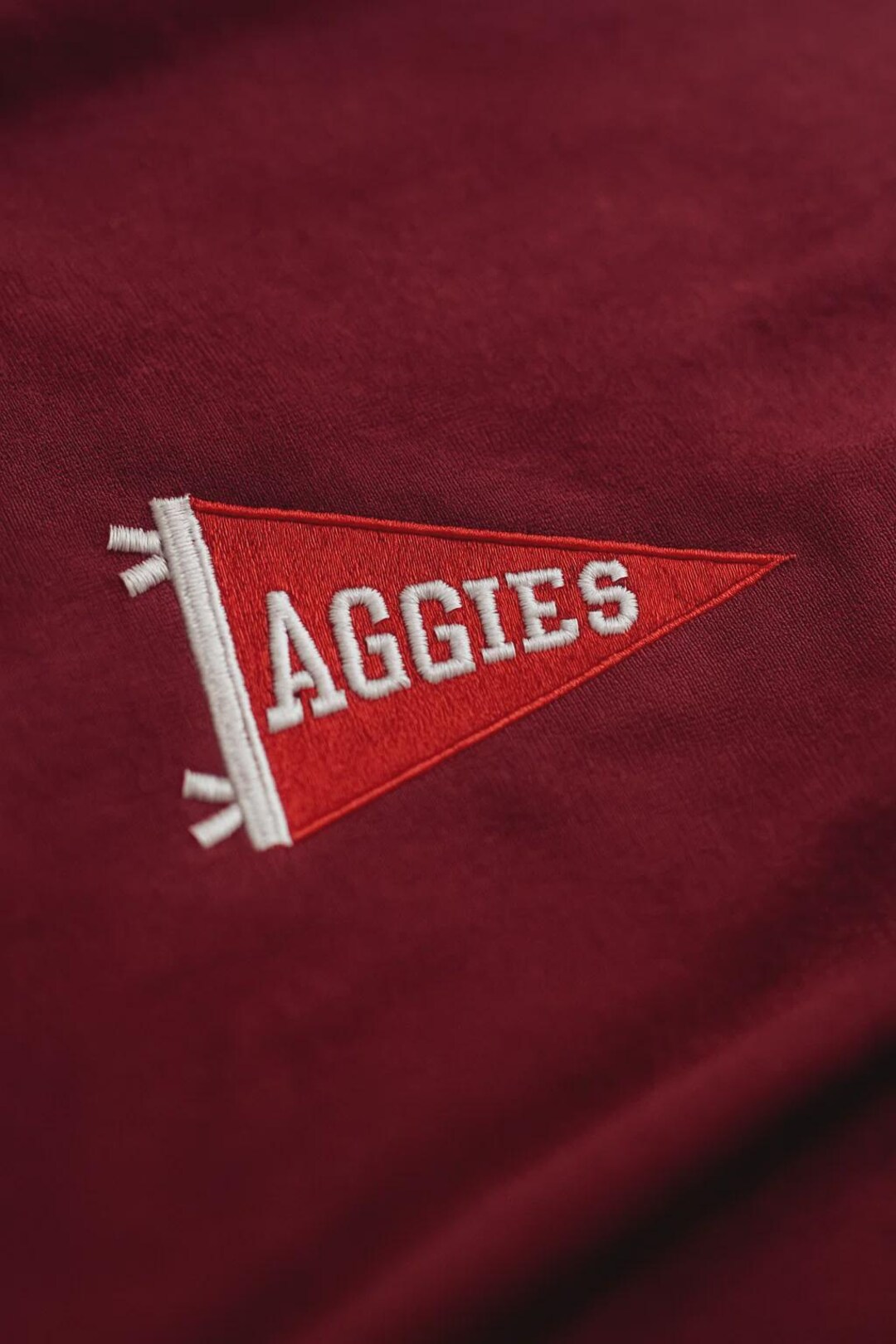 Aggies Embroidery Design: College Spirit Flag (digital Download, 4 ...