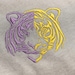 LSU Tiger Embroidery Design,tigers Machine Embroidery File, Louisiana ...
