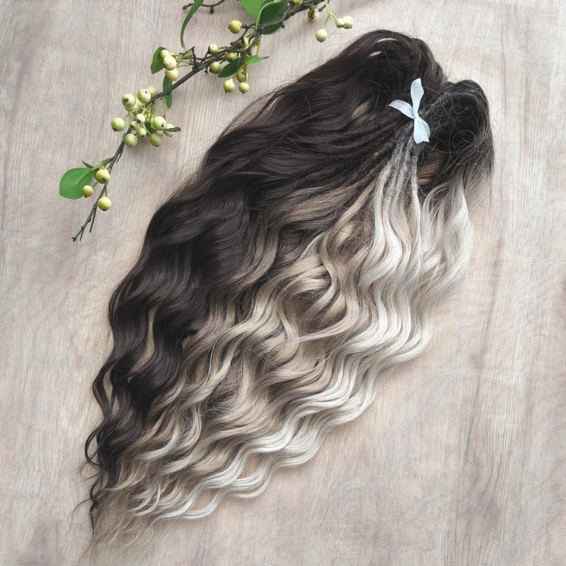 Dreads Curly Push Up - Etsy