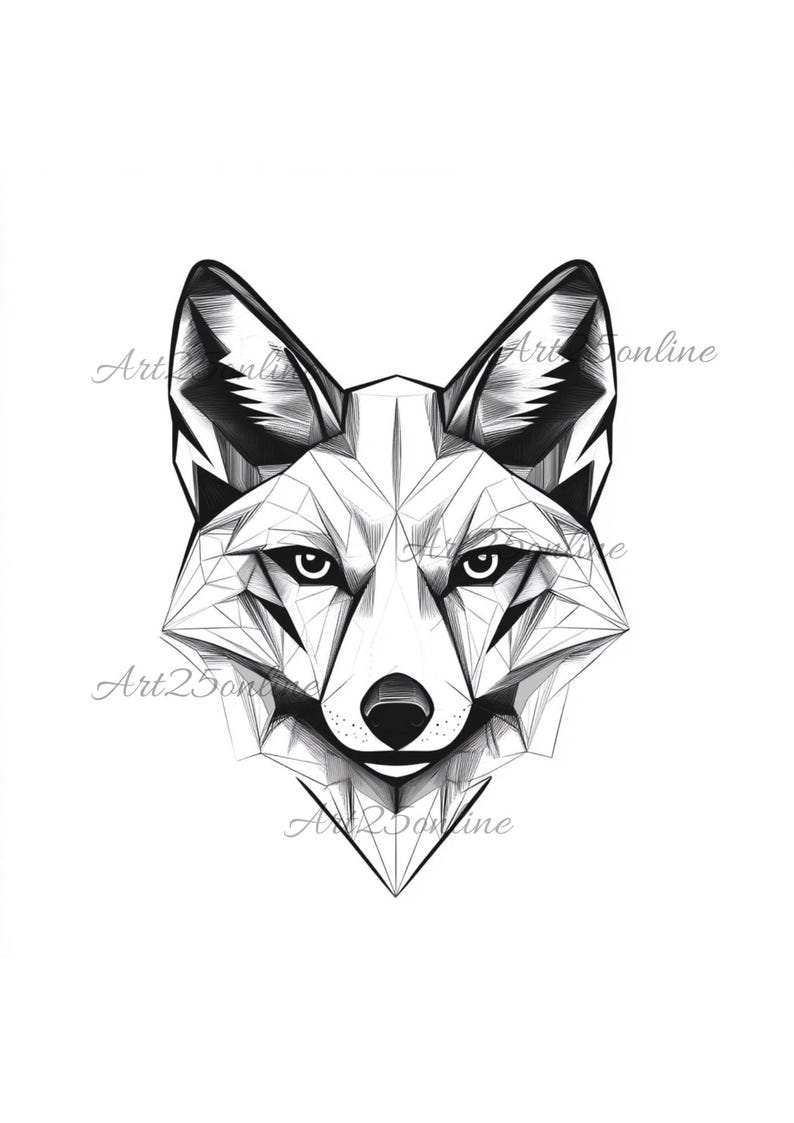Fox Head | SVG JPG PNG | Fox Download | Fox Hunting Art | Sublimation ...