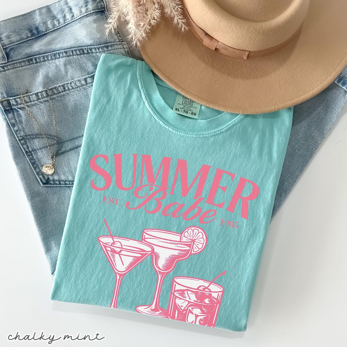 Beach Tshirt, Beach Bum Tee Comfort Colors Summer Shirt, Summer Babe ...