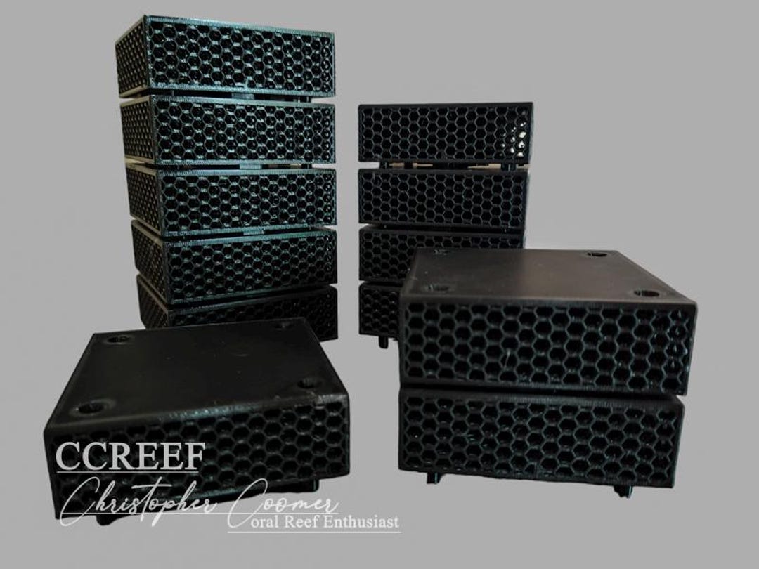 CCREEF Aquarium Copepod / Pod Hotel 3 X 3 X 1-inches - Small Lifetime ...