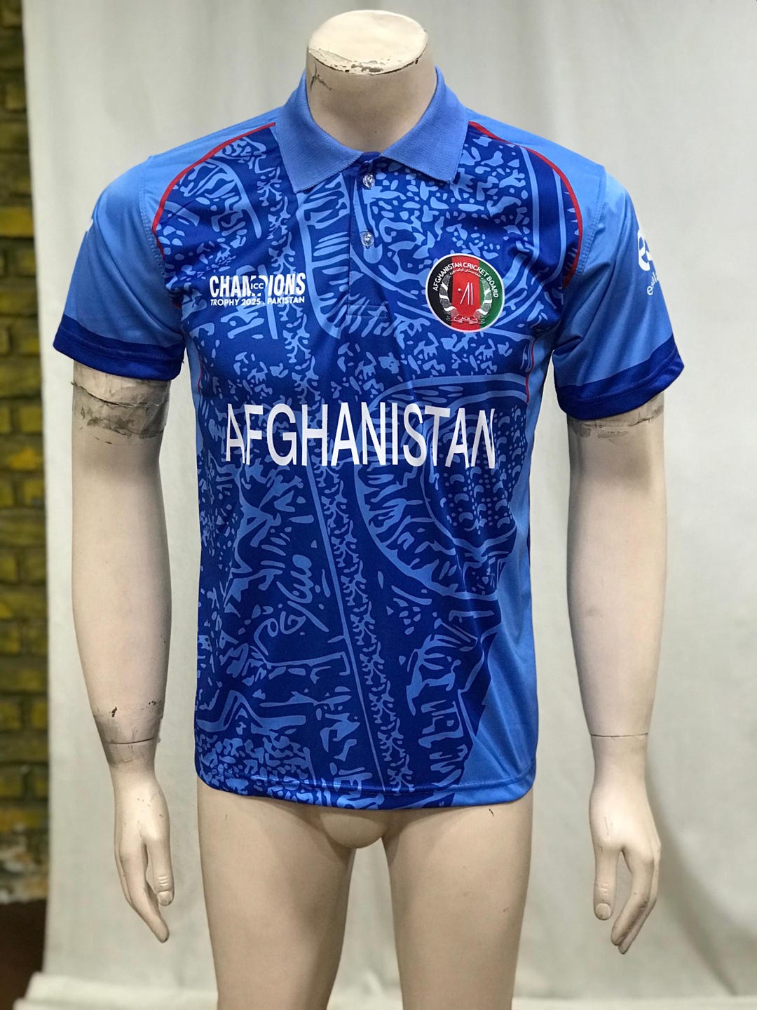 Afghanistan Cricket Jersey 2025 Men Cricket Team Shirt CT Jersey Gift ...