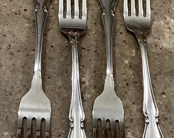 Oneida ARBOR ROSE ~ True Rose ~ Dinner Fork 7 1/4" ~ Beautiful Vintage Flatware ~ Sold in Sets ...