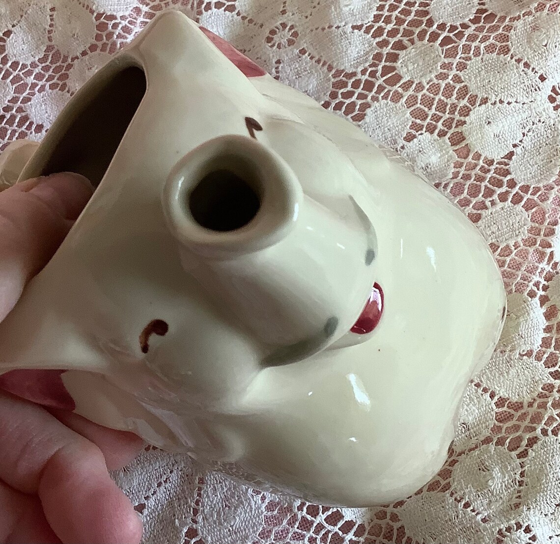 Vintage Shawnee Elephant Pottery Creamer Figural Pitcher - Etsy