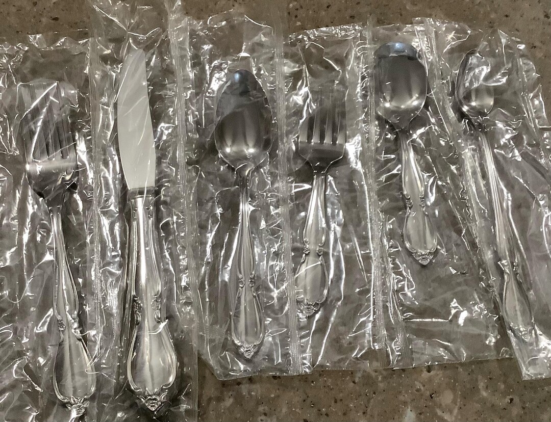 Vintage Oneida Chatelaine Child Stainless 6 Piece Set Baby Youth ...